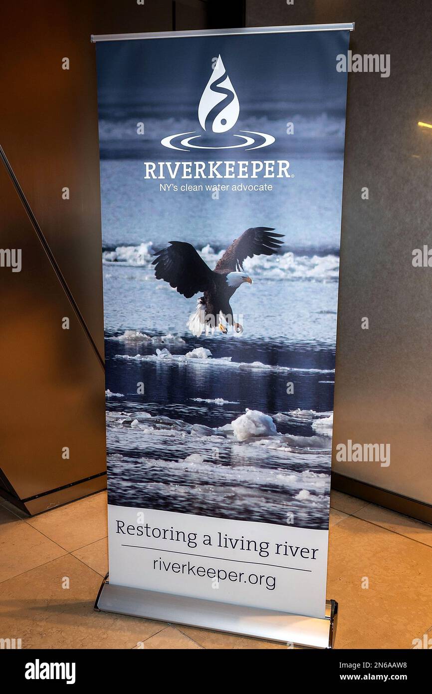New York, NY, USA. 9th Feb, 2023. Atmosphere at the Riverkeeper Winter ...