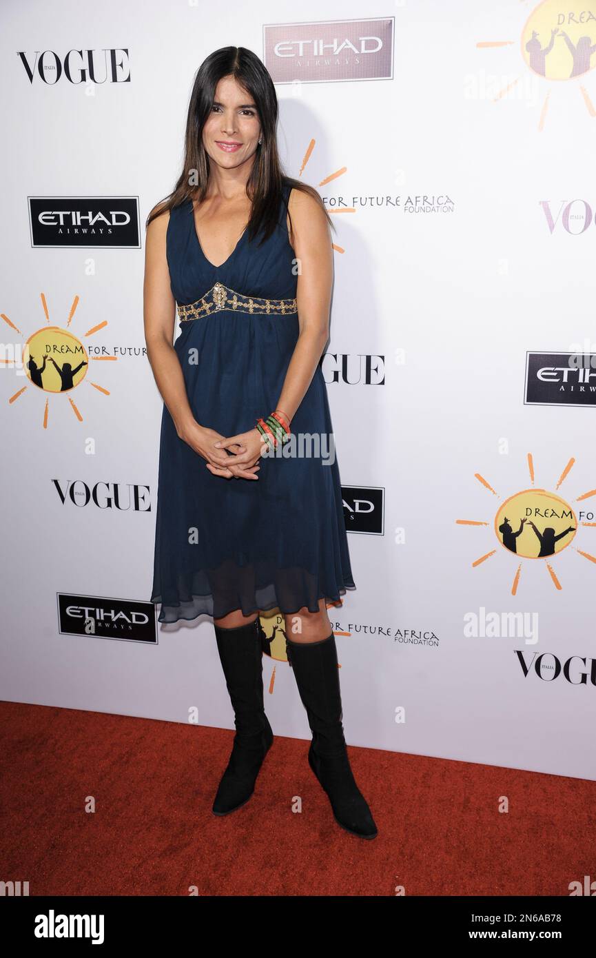 Patricia Velasquez arrives at the inaugural Dream for Future Africa ...