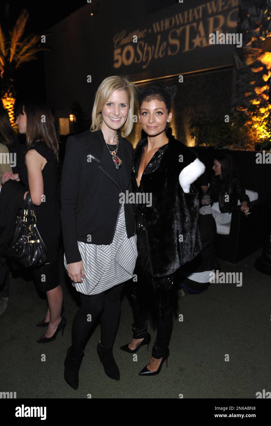 EXCLUSIVE - Jordana Strosberg, left, and host Nicole Richie attend Who ...
