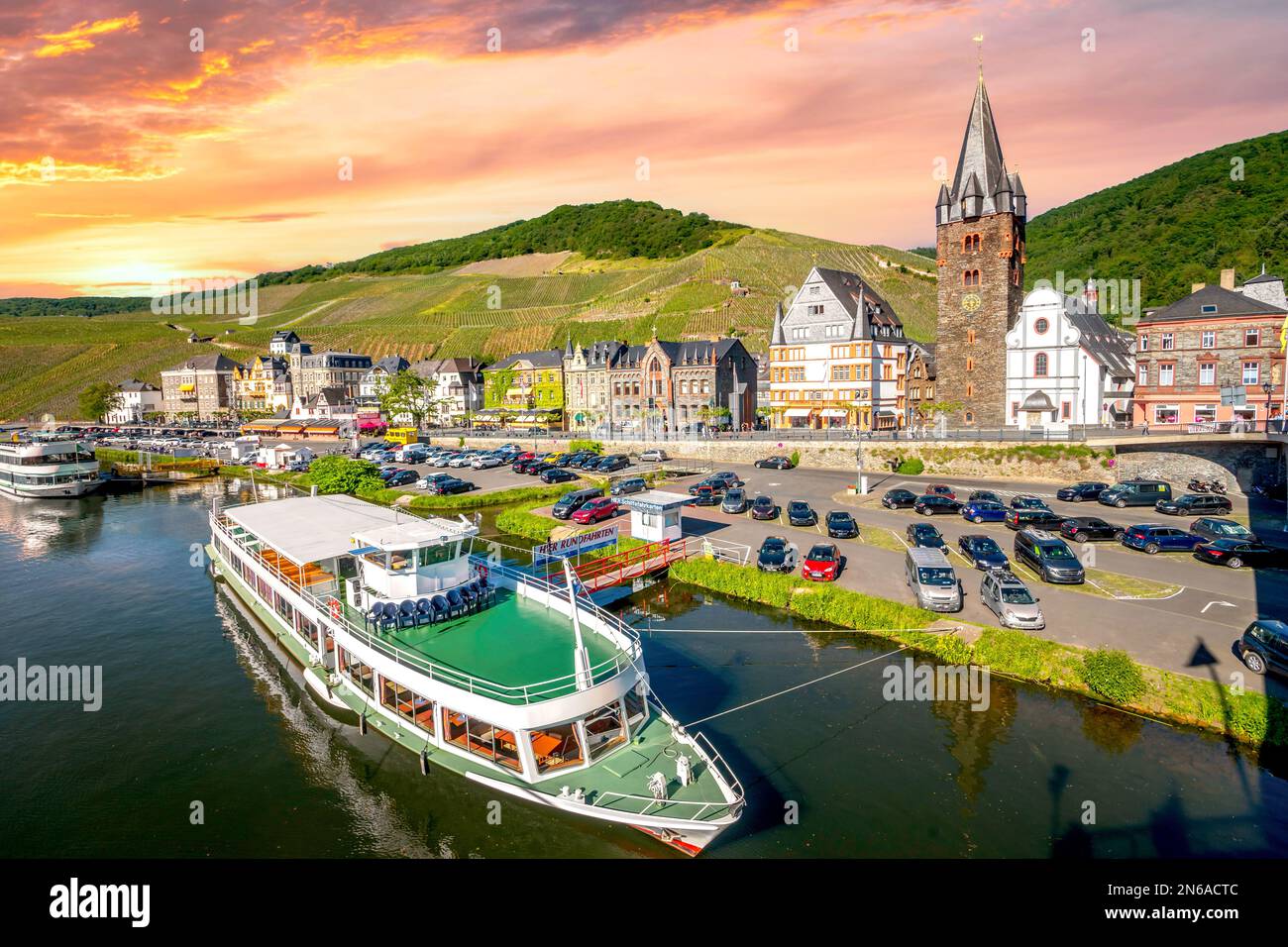 Bernkastel Kues, Moselle, Germany Stock Photo - Alamy