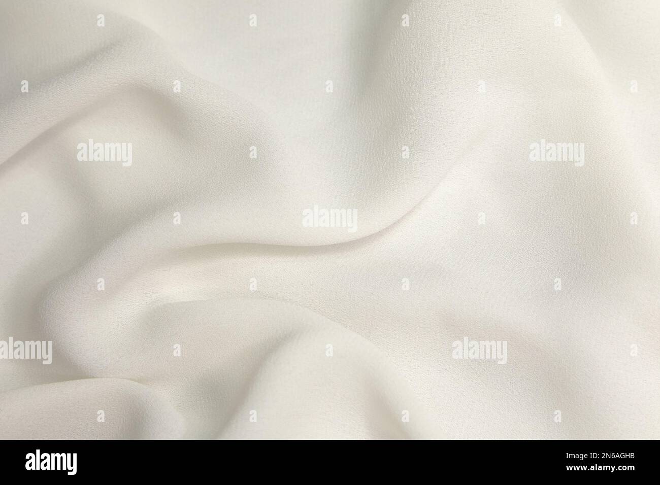 White fabric background. White cloth waves background texture. White ...