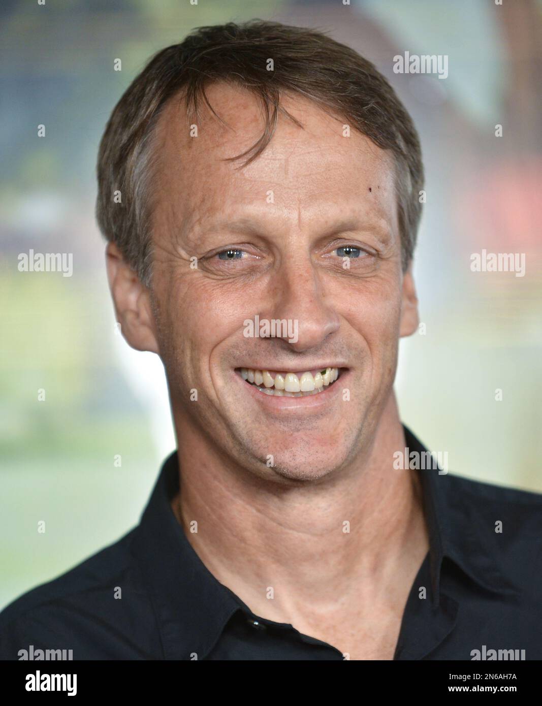 Tony Hawk arrives at the premiere of "Jackass Presents Bad Grandpa" at ...