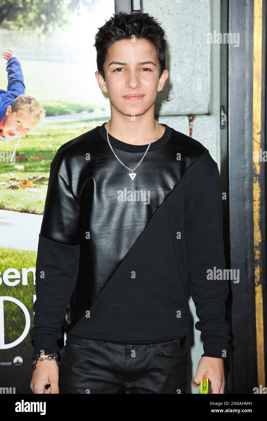Aramis Knight arrives at the premiere of "Jackass Presents Bad Grandpa ...