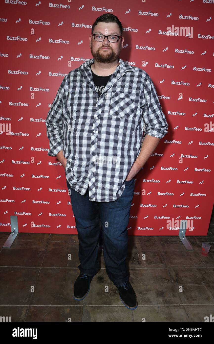 Christopher Douglas Reed at BuzzFeed LA's Office Grand Opening, on ...