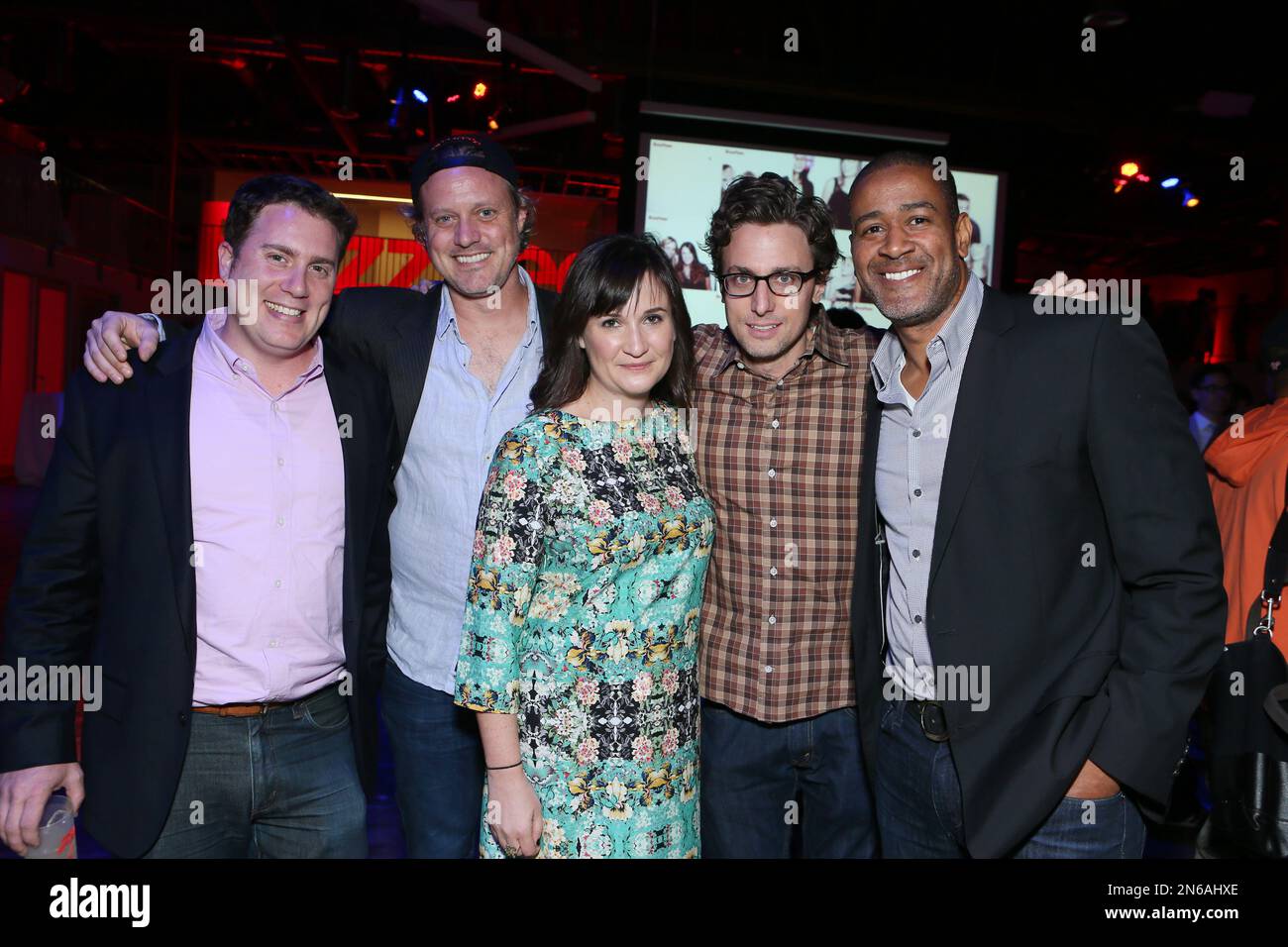 BuzzFeeds Ben Smith, Ze Frank, Doree Shafrir, Jonah Peretti and Terry ...