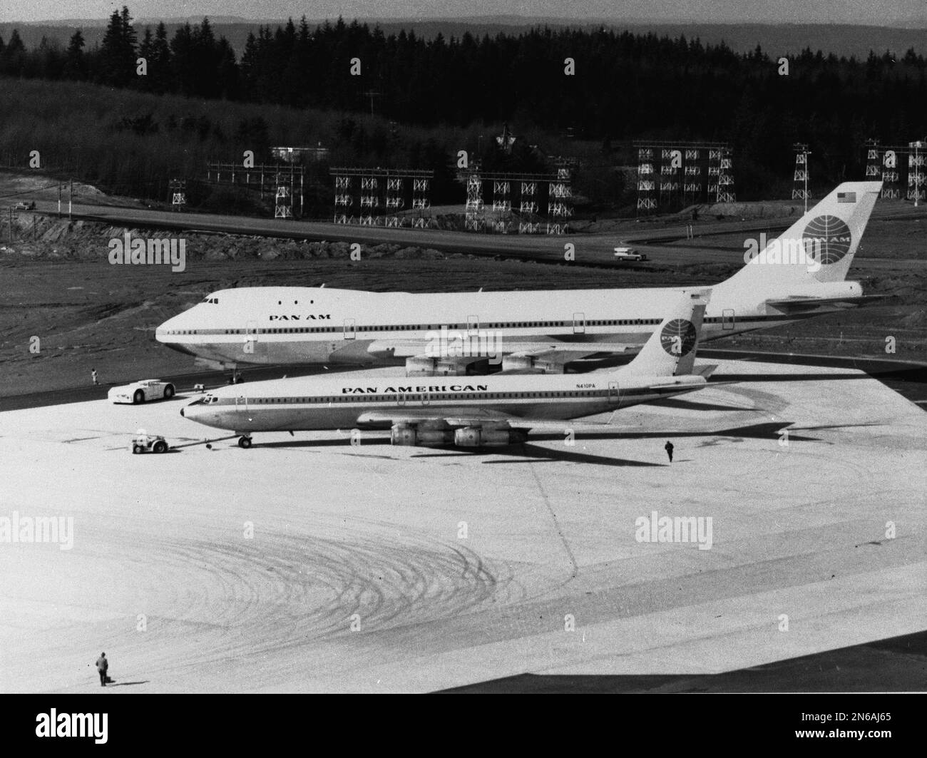 FILE - This Jan. 1970 file photo shows Pan American's Boeing 747 jumbo ...