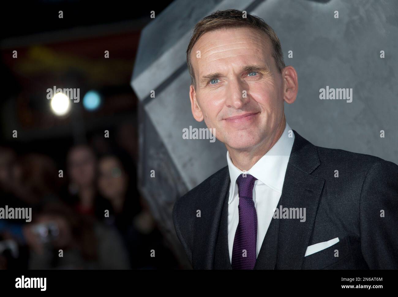 British actor Christopher Eccleston arrives for the World Premiere of ...