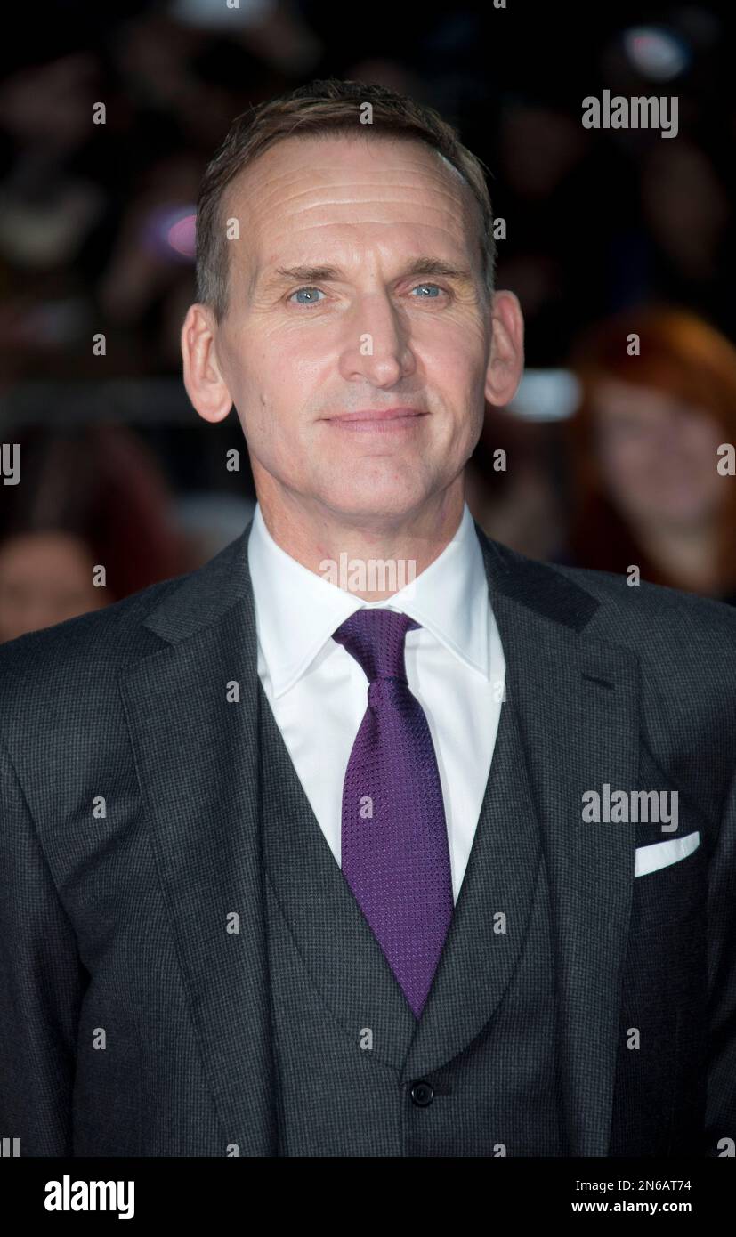British actor Christopher Eccleston arrives for the World Premiere of ...