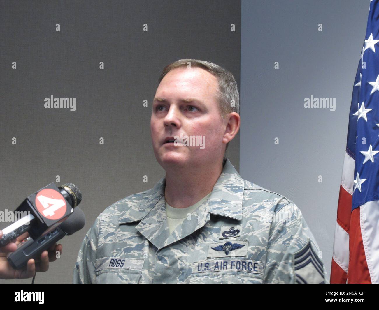 Chief Master Sgt. James Ross, who was a supervisor of Master Sgt ...