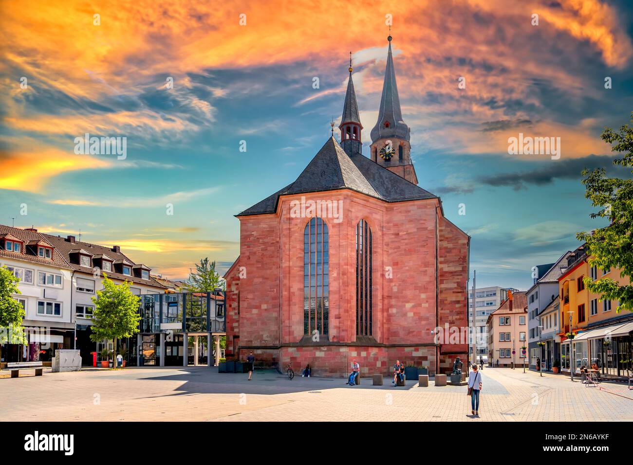 Historical city of Zweibruecken, Germany Stock Photo - Alamy