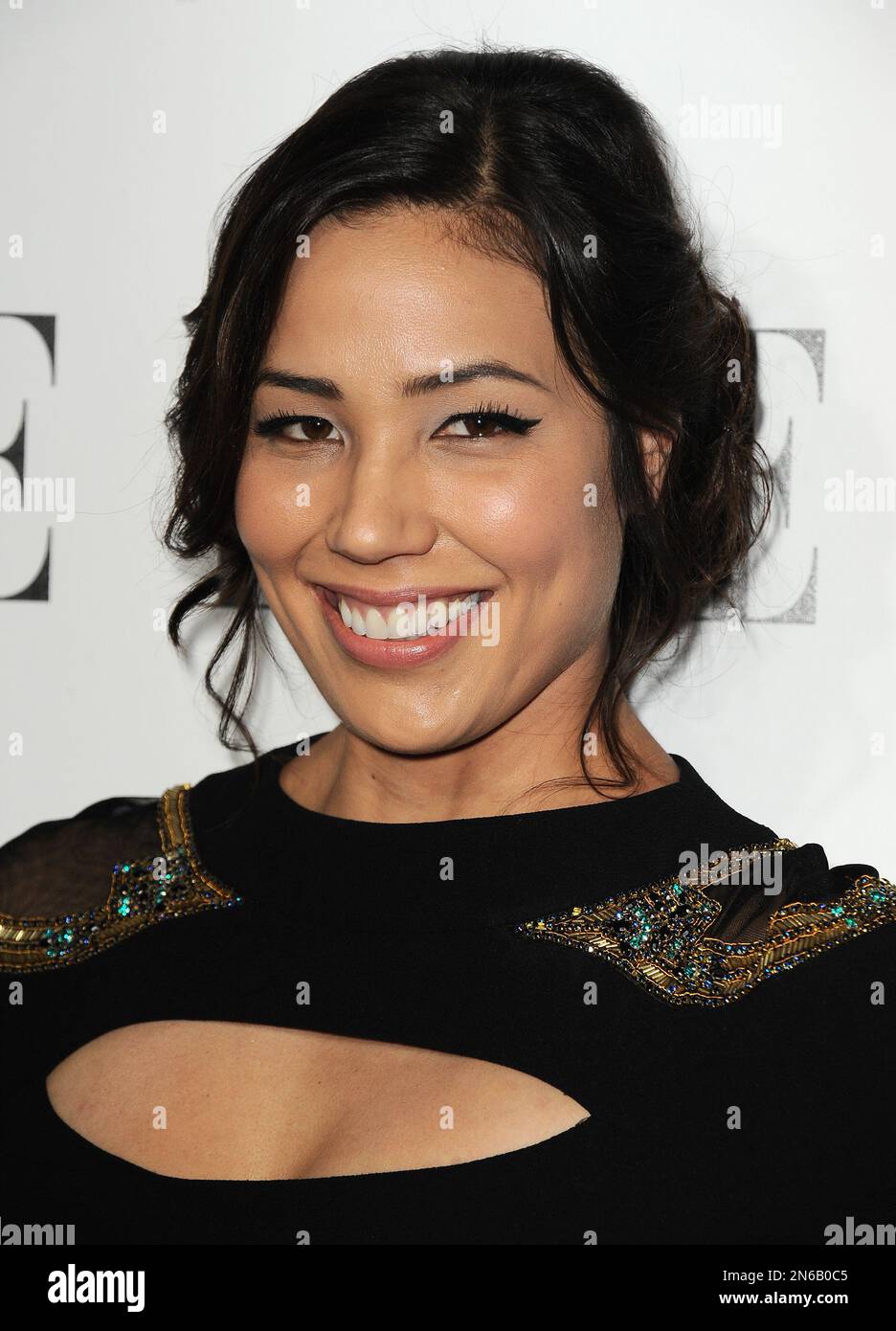 Michaela Conlin arrives at the ELLE 20th annual "Women in Hollywood ...