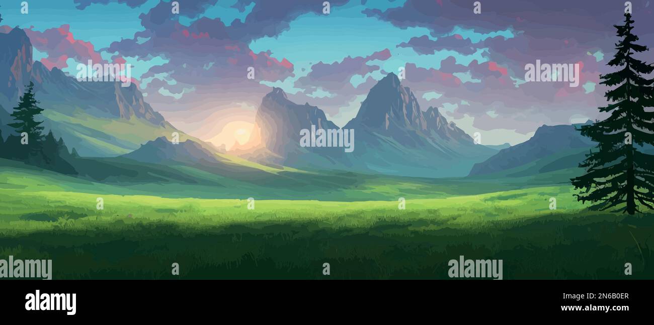 Panorama wallpapers hi-res stock photography and images - Alamy