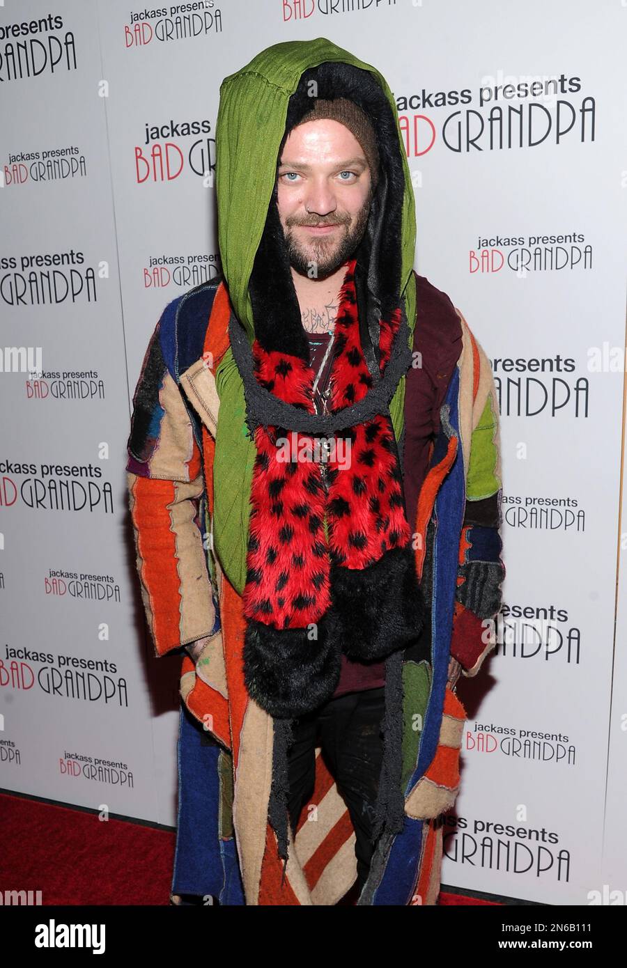 Actor and daredevil Bam Margera attends a special screening of "Jackass ...