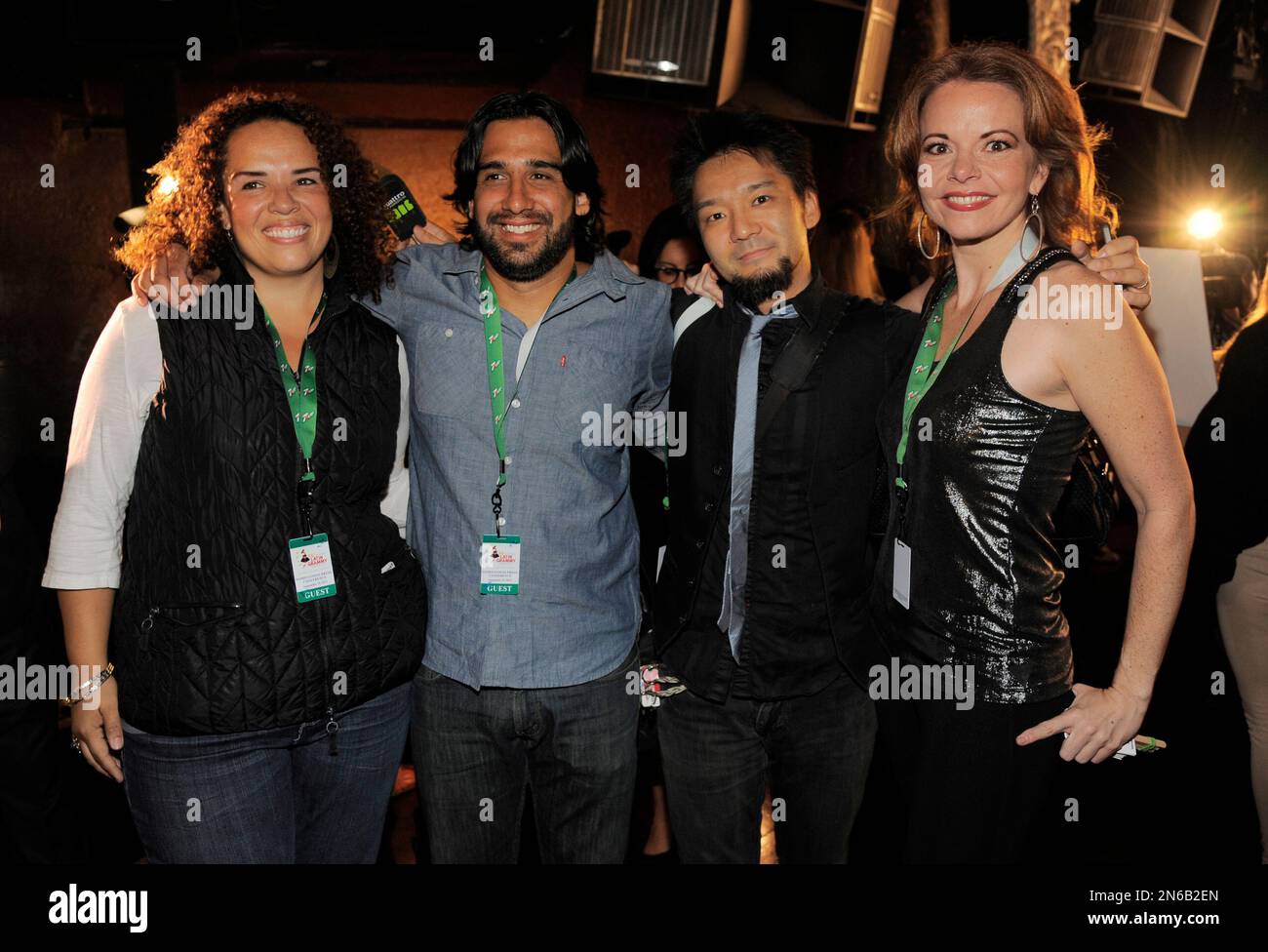 FILE - In this Sept. 25, 2013 file photo, left to right, Giovanna ...