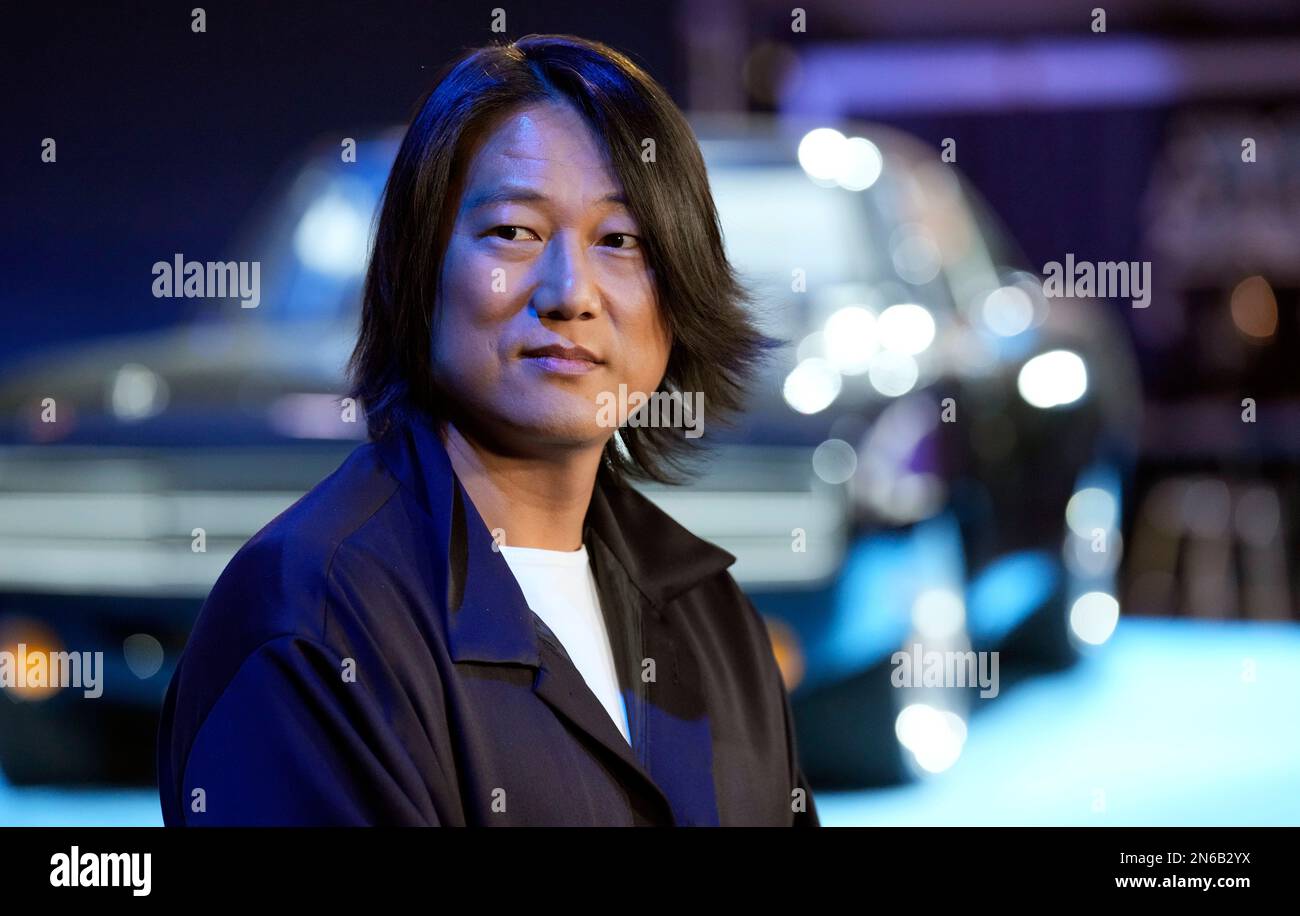 Sung Kang poses at the trailer launch of the film "Fast X," Thursday ...