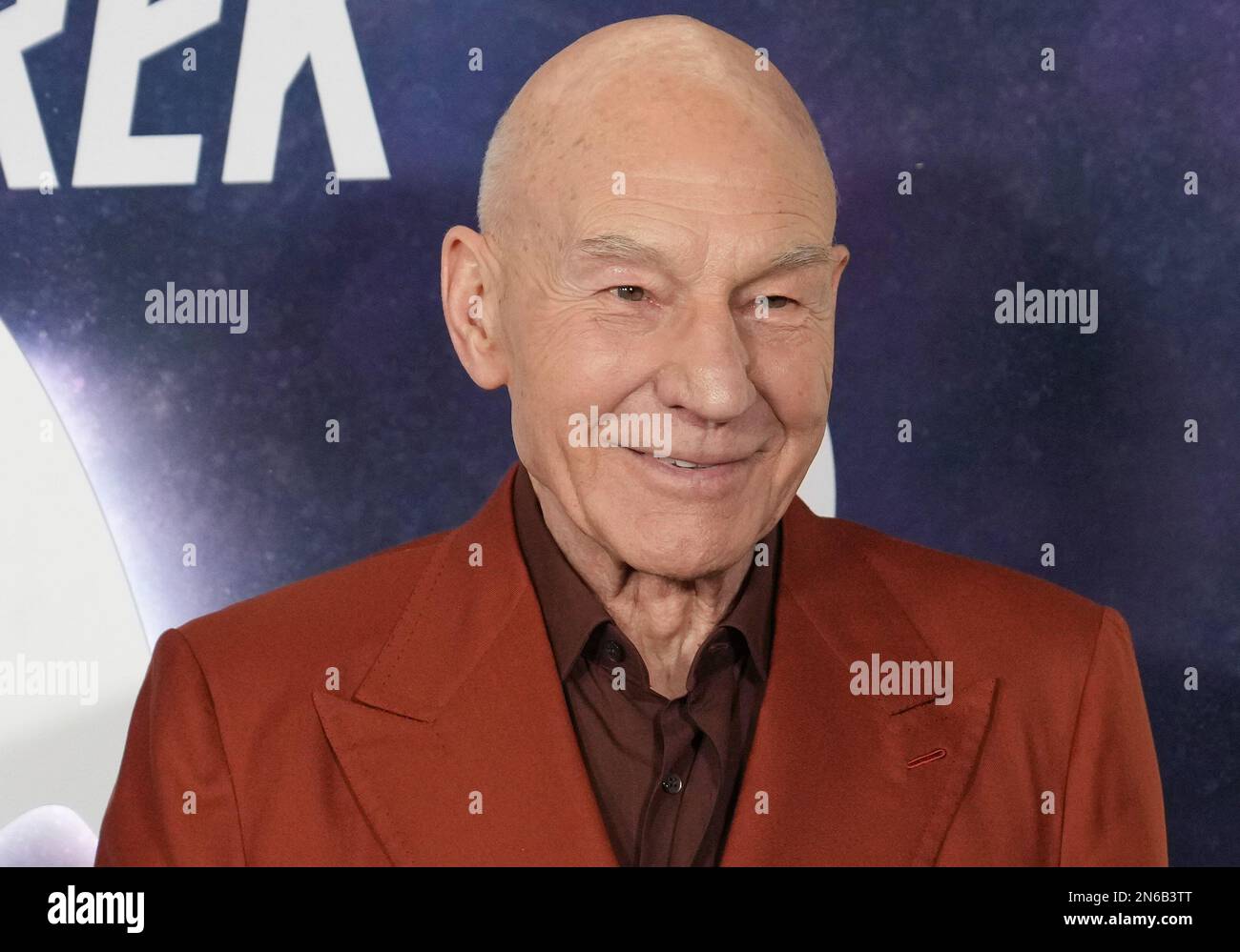 Hollywood, CA , February 9, 2023. Patrick Stewart arrives at the ...