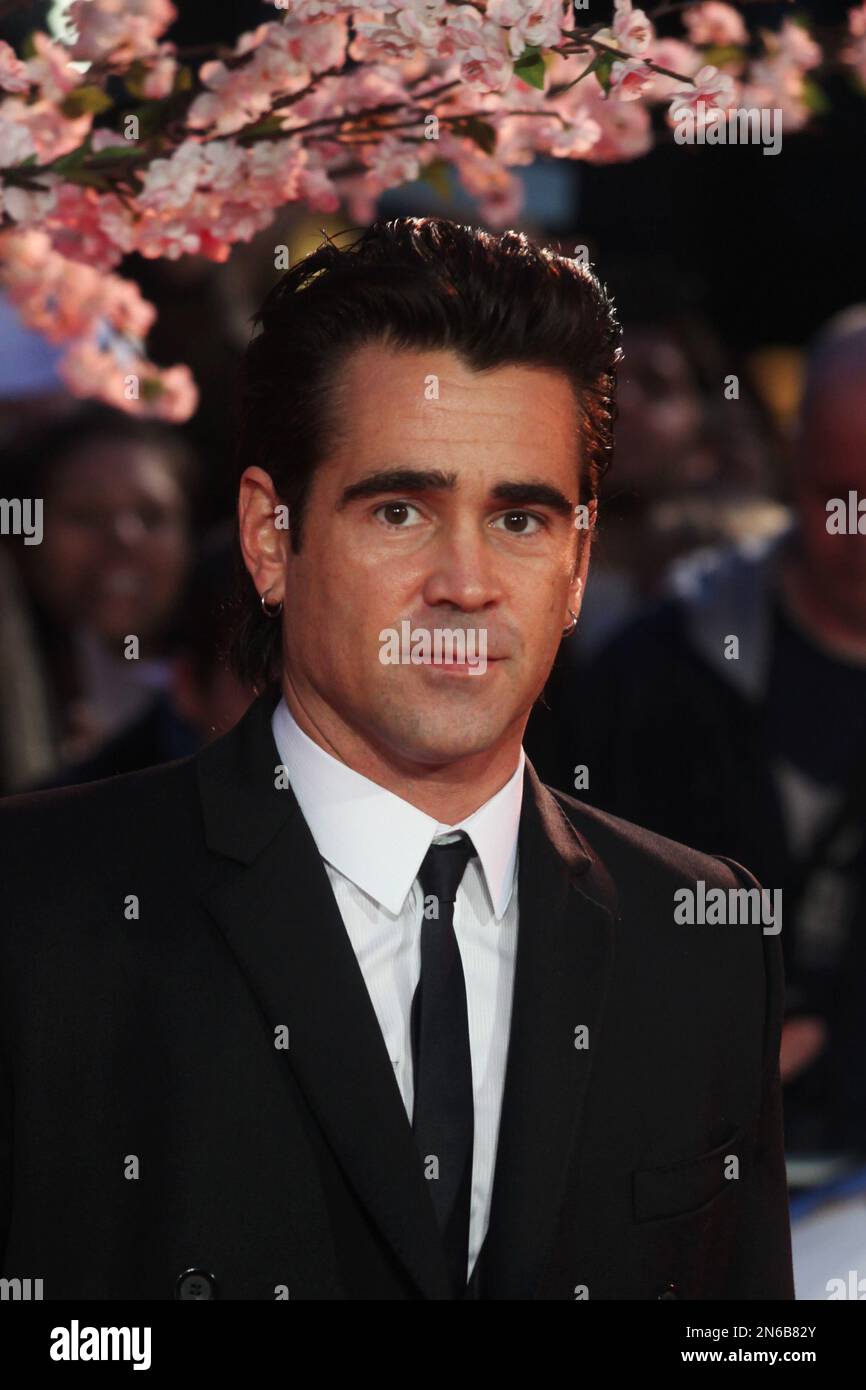 Irish actor Colin Farrell attends the BFI London Film Festival closing ...
