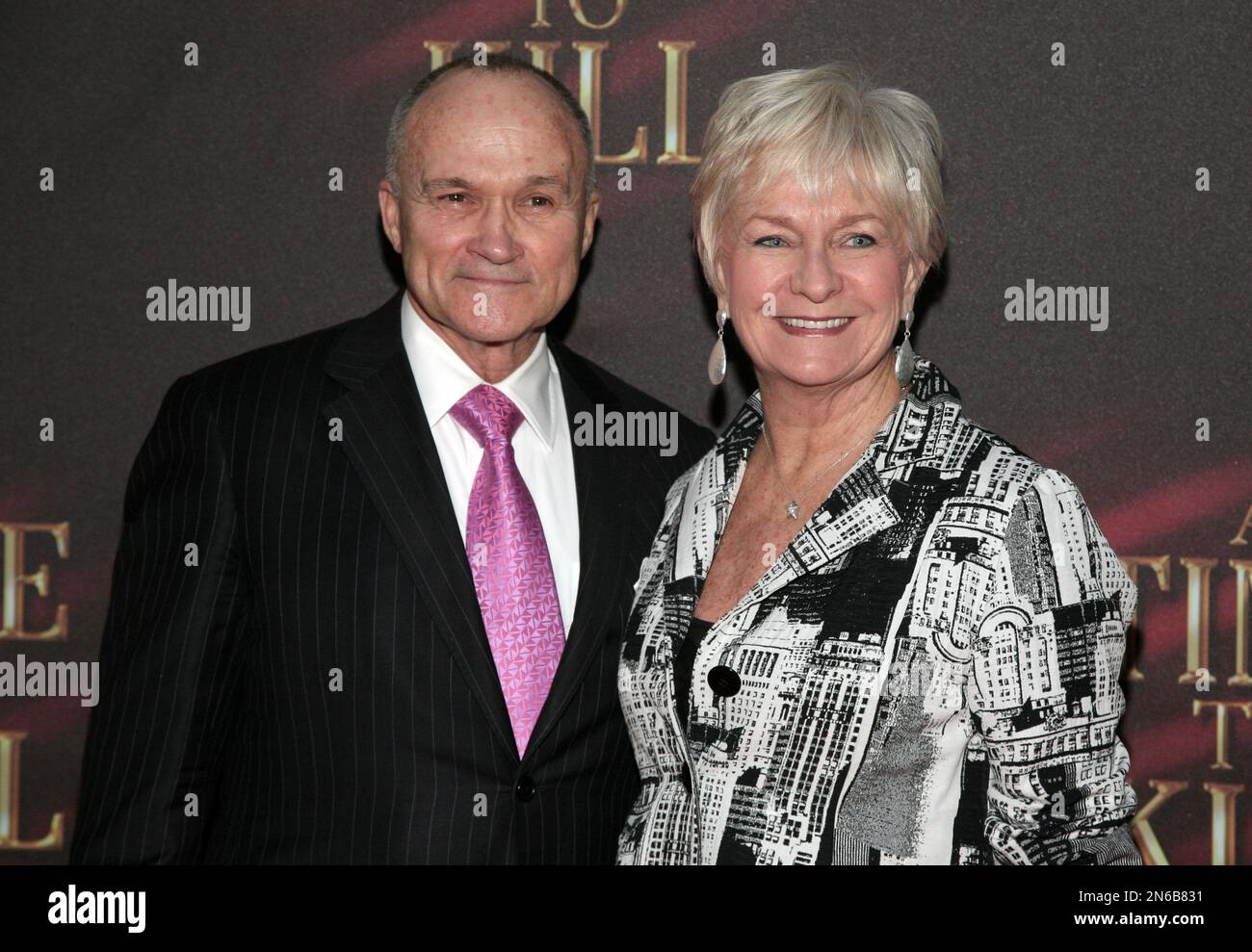 New York Police Commissioner Ray Kelly, left, and his wife Veronica ...