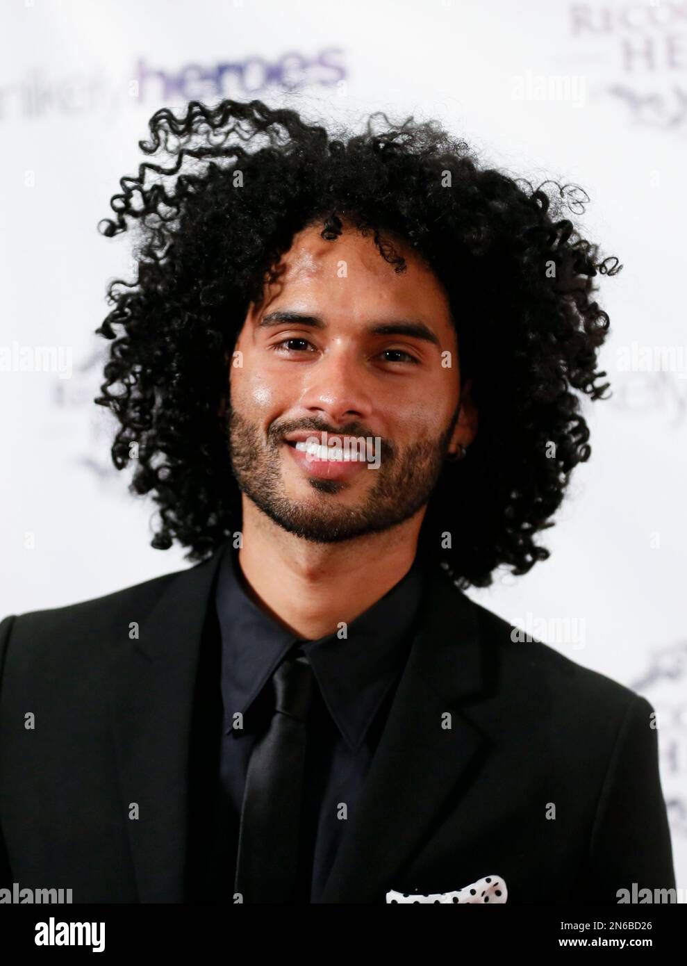 Legacy award honoree recording artist Manwell Reyes arrives at the ...