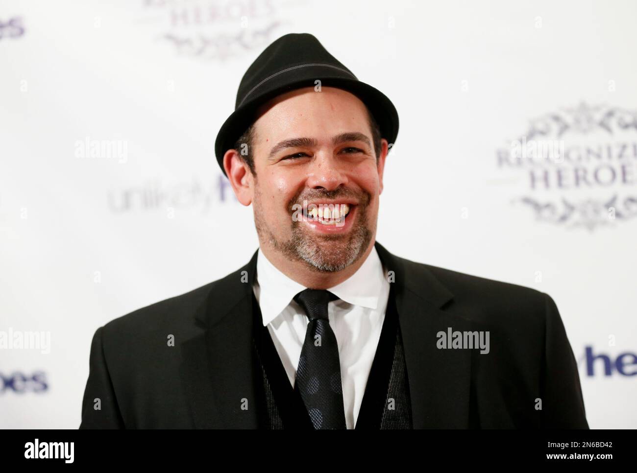 Rabbi Jason Sobel arrives at the Recognizing Heroes Awards Dinner and ...