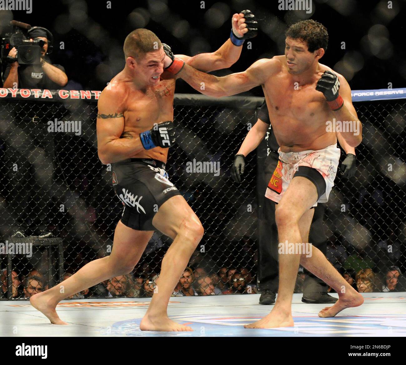 Diego Sanchez Vs Gilbert Melendez Post Fight