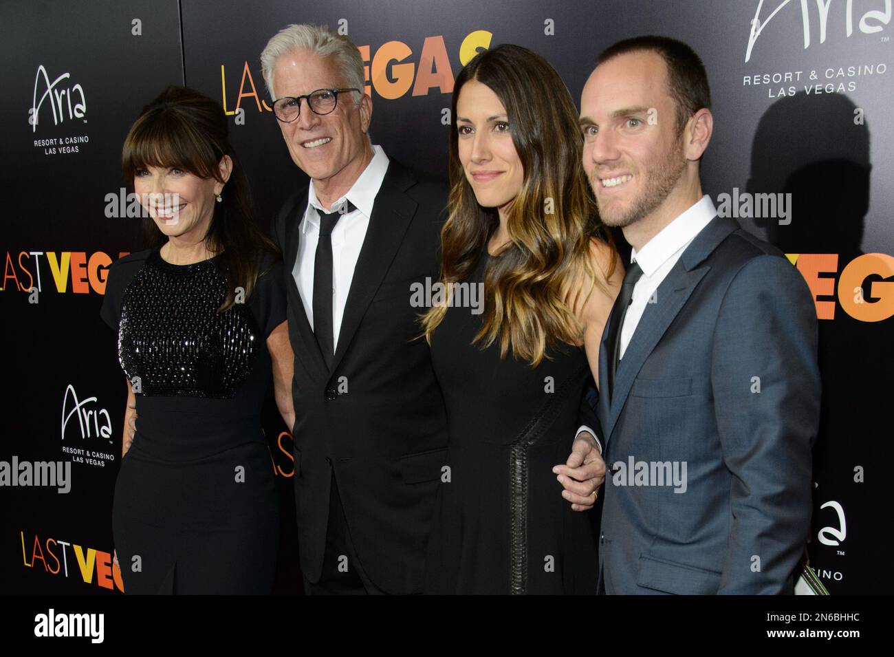 Mary Steenburgen, Ted Danson, Kate Danson, and Charlie McDowell arrive ...