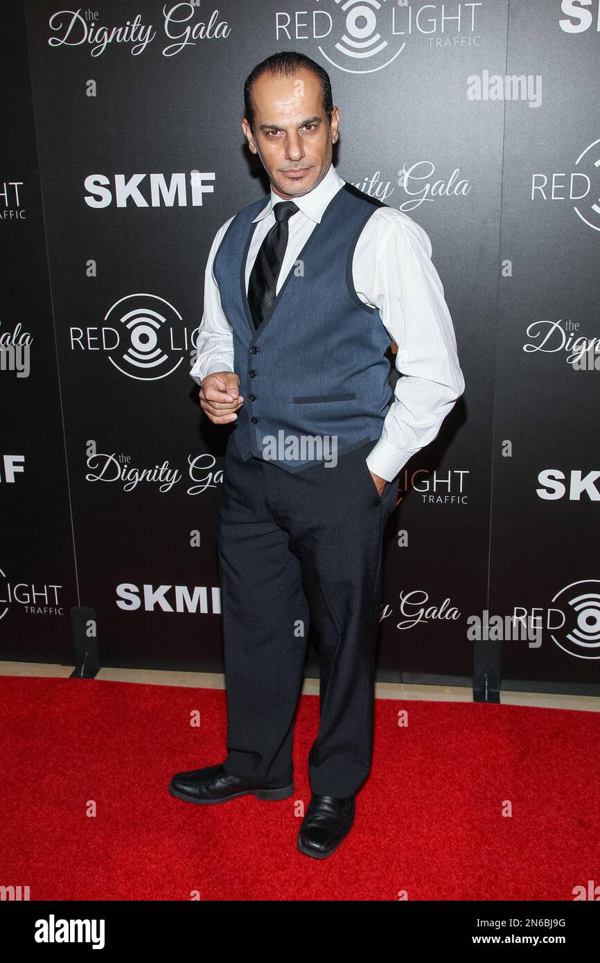 Actress Said Faraj arrives at the Inaugural Dignity Gala at the Beverly ...