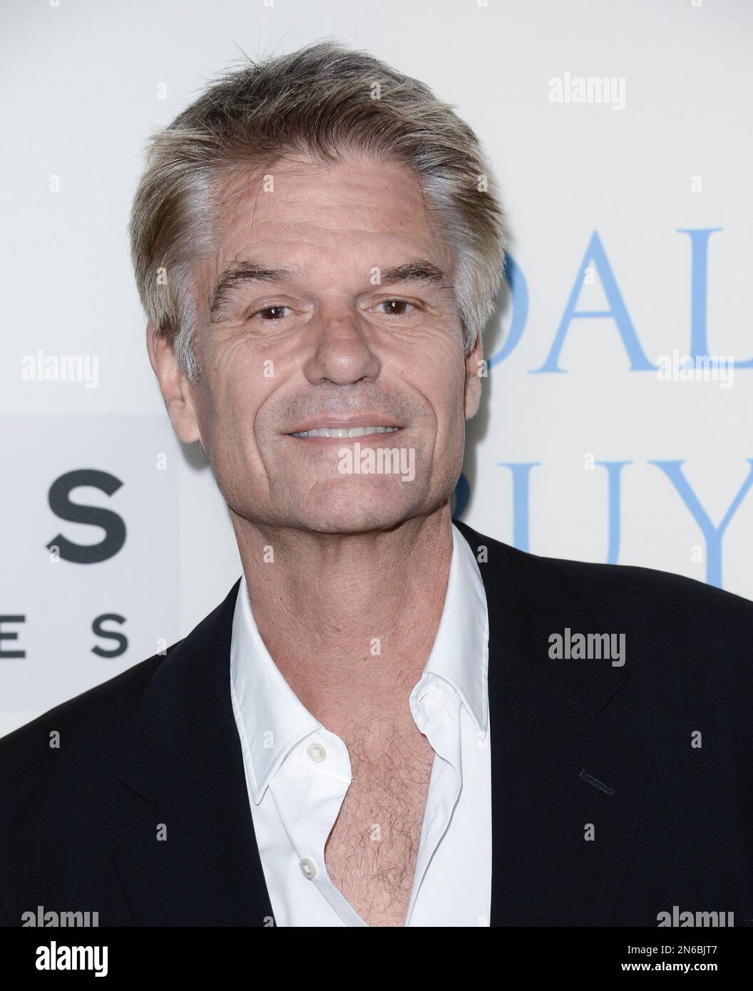 Actor Harry Hamlin arrives at the premiere of "Dallas Buyers Club" at ...