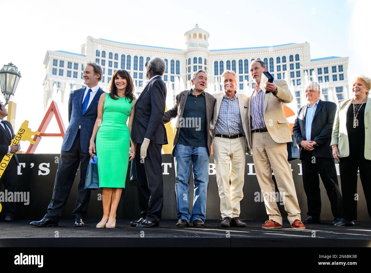 CBS Films' "Last Vegas" cast members, from left, Kevin Kline, Mary ...