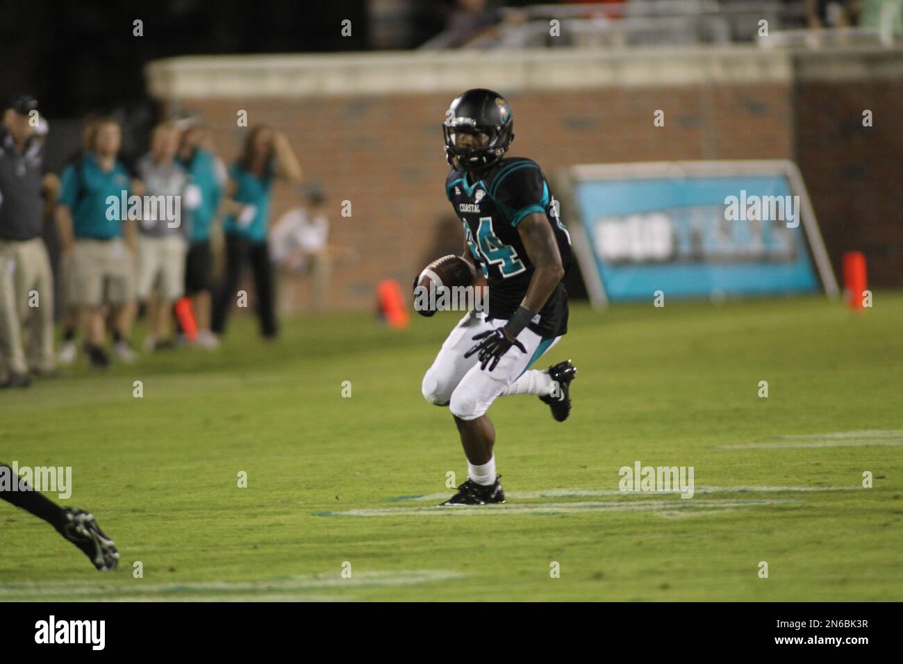 Coastal Carolina University senior wide receiver Matt Hazel (84) vs ...