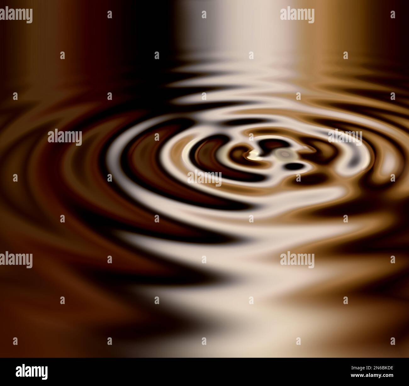Waves, brown and design with water drop pattern with mockup for 3d ...
