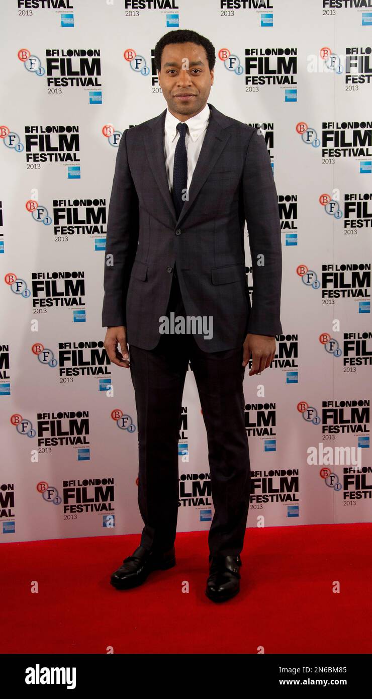 British actor Chiwetel Ejiofor poses for photographs during a photo ...