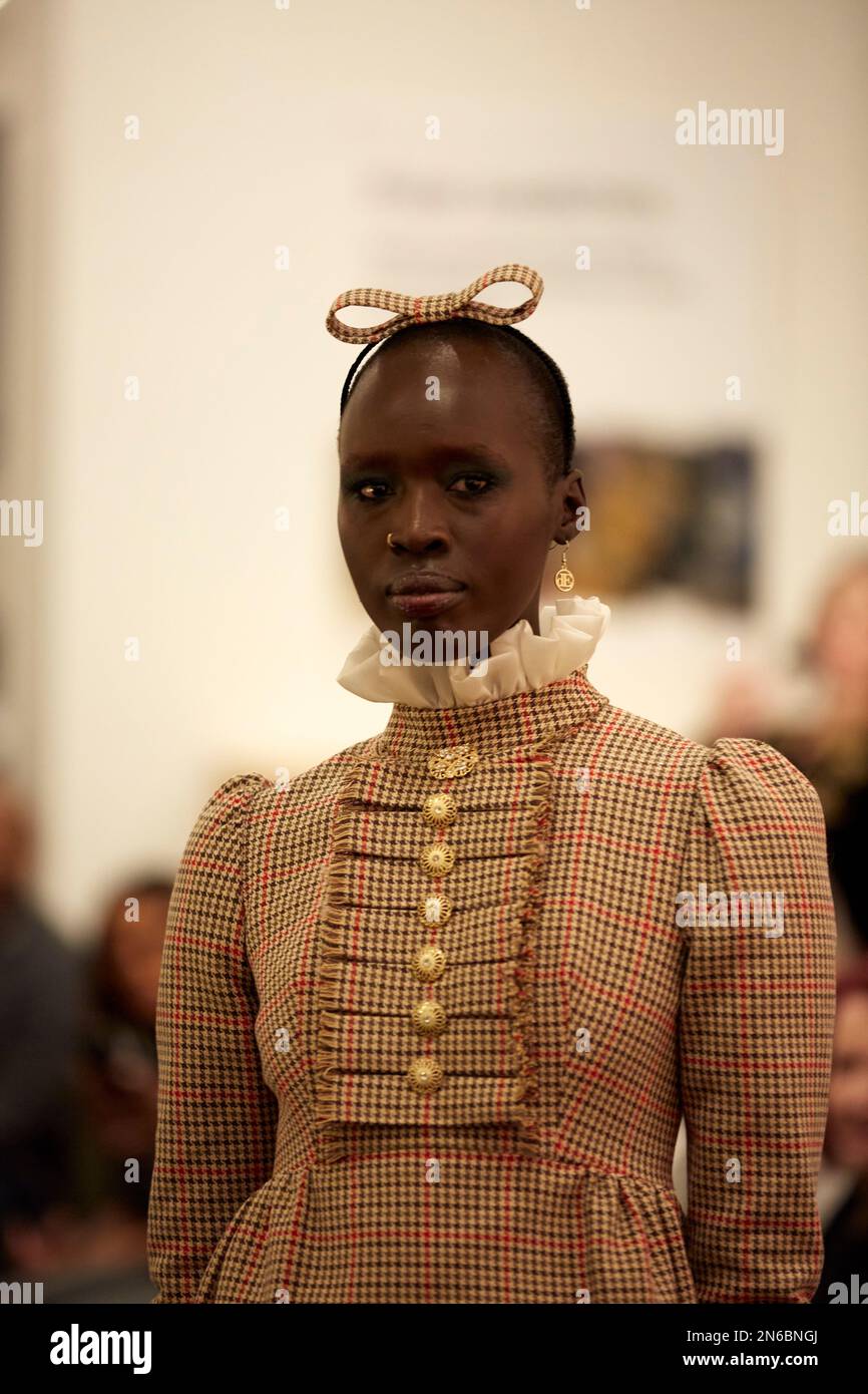 New York, New York, USA. 9th Feb, 2023. Designer Victor deSouza Fall ...