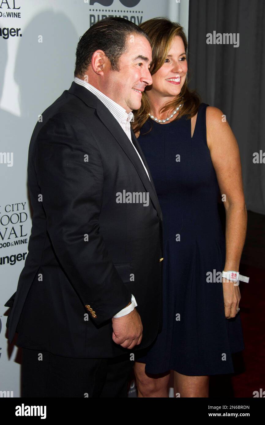 Emeril Lagasse and Alden Lovelace attend the Food Network's 20th ...