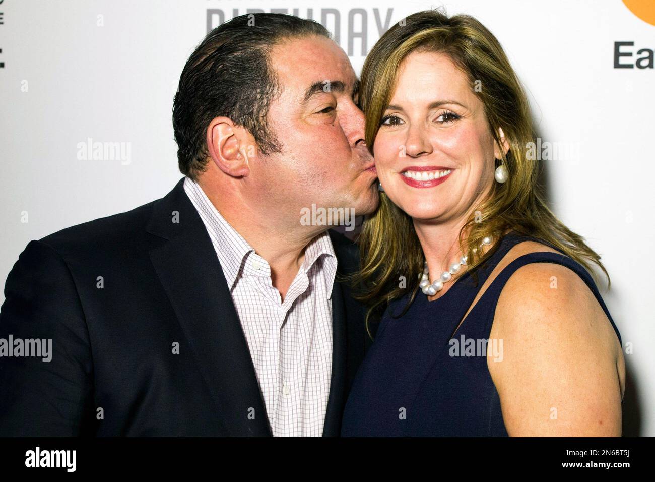 Emeril Lagasse, left, and Alden Lovelace attend the Food Network's 20th ...
