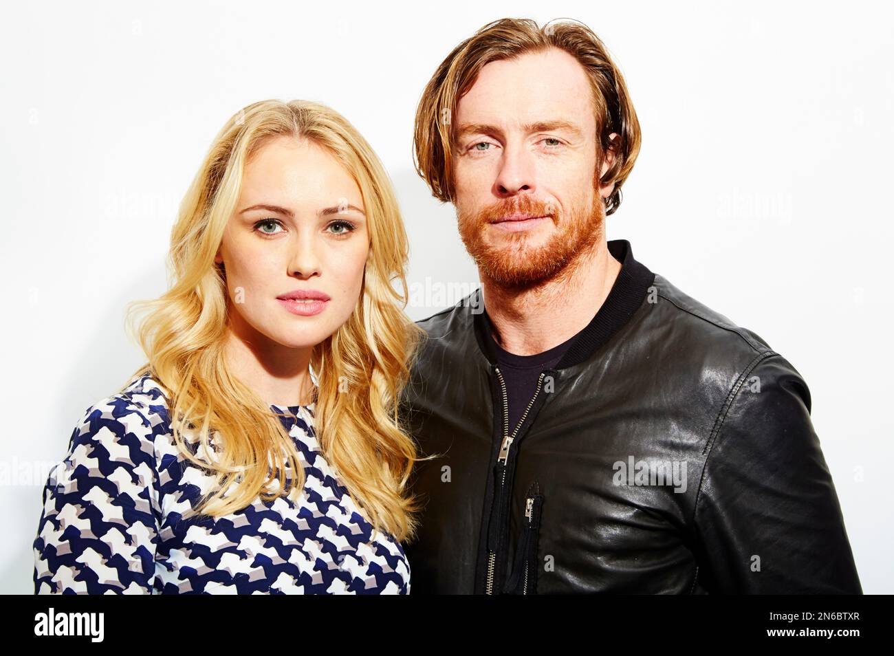 In this Tuesday, Oct. 15, 2013 photo, Hannah New, left, and Toby ...