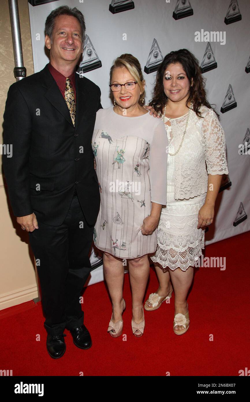 From left, David Zimmerman actress Charlene Tilton, and Dr. Alisa Wolf ...