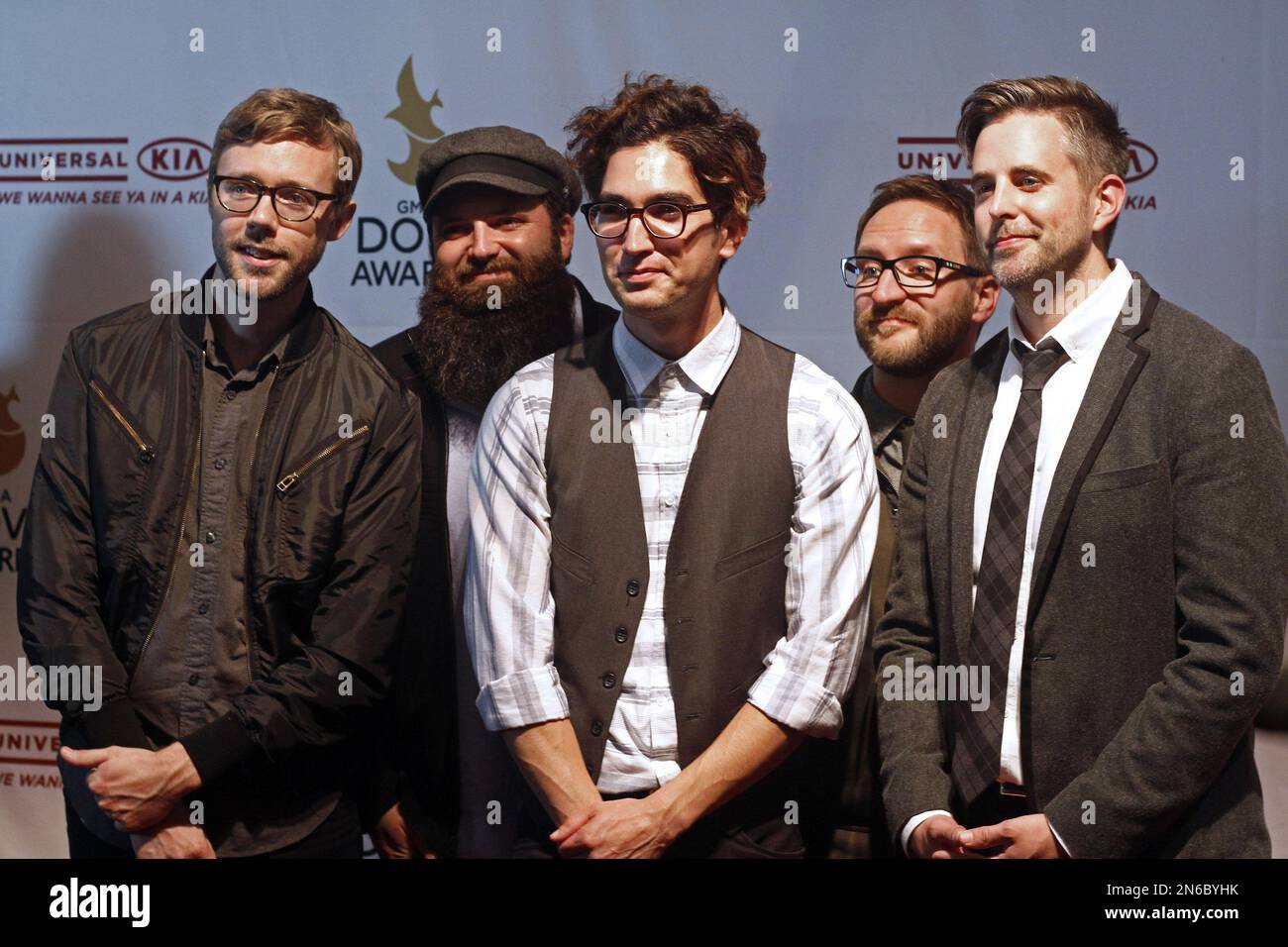 Matt Hammitt, Chris Rohman, Pete Prevost, Mark Graalman, Dan Gartley of ...