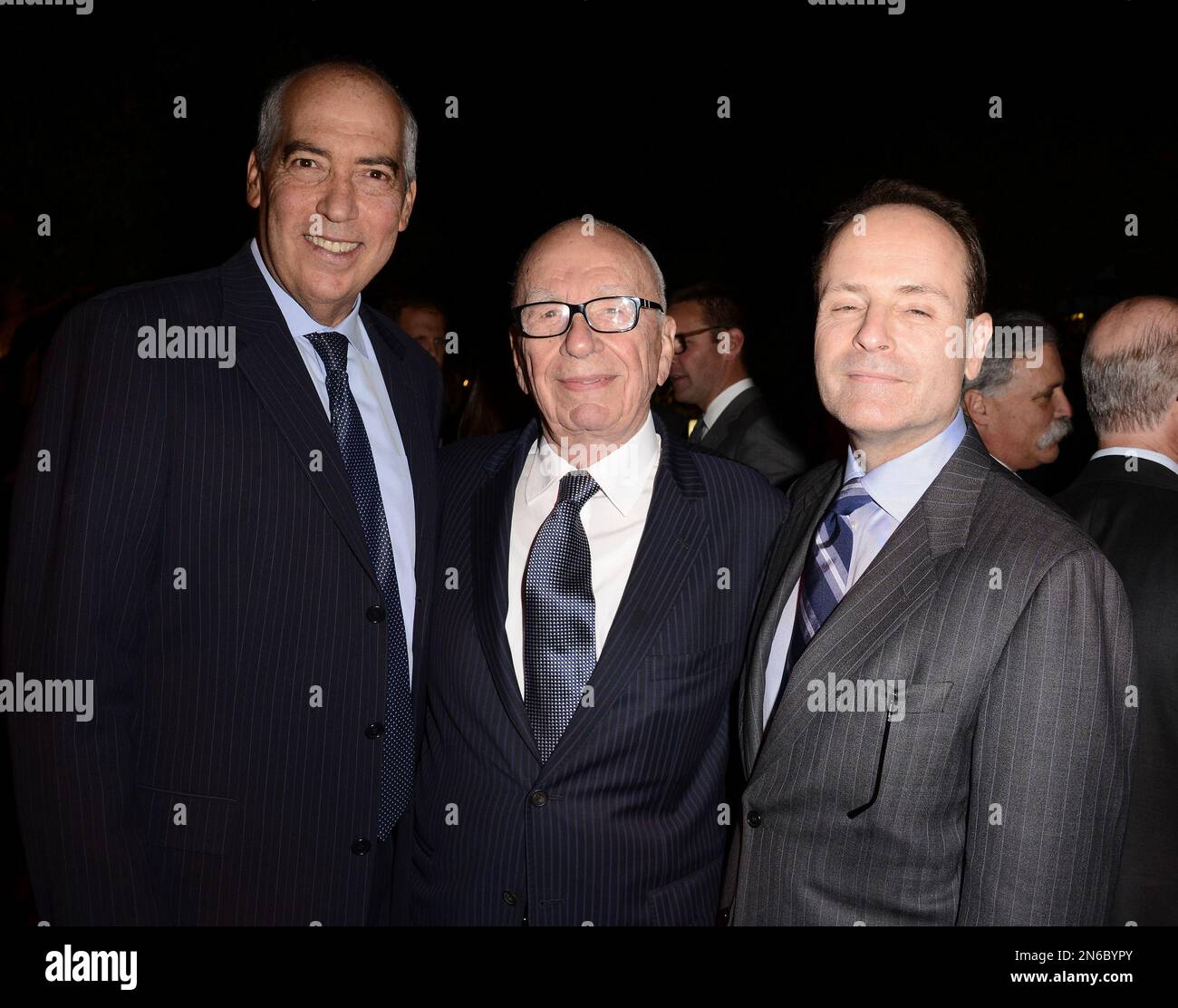 From left to right, Twentieth Century Fox Television Chairman Gary ...