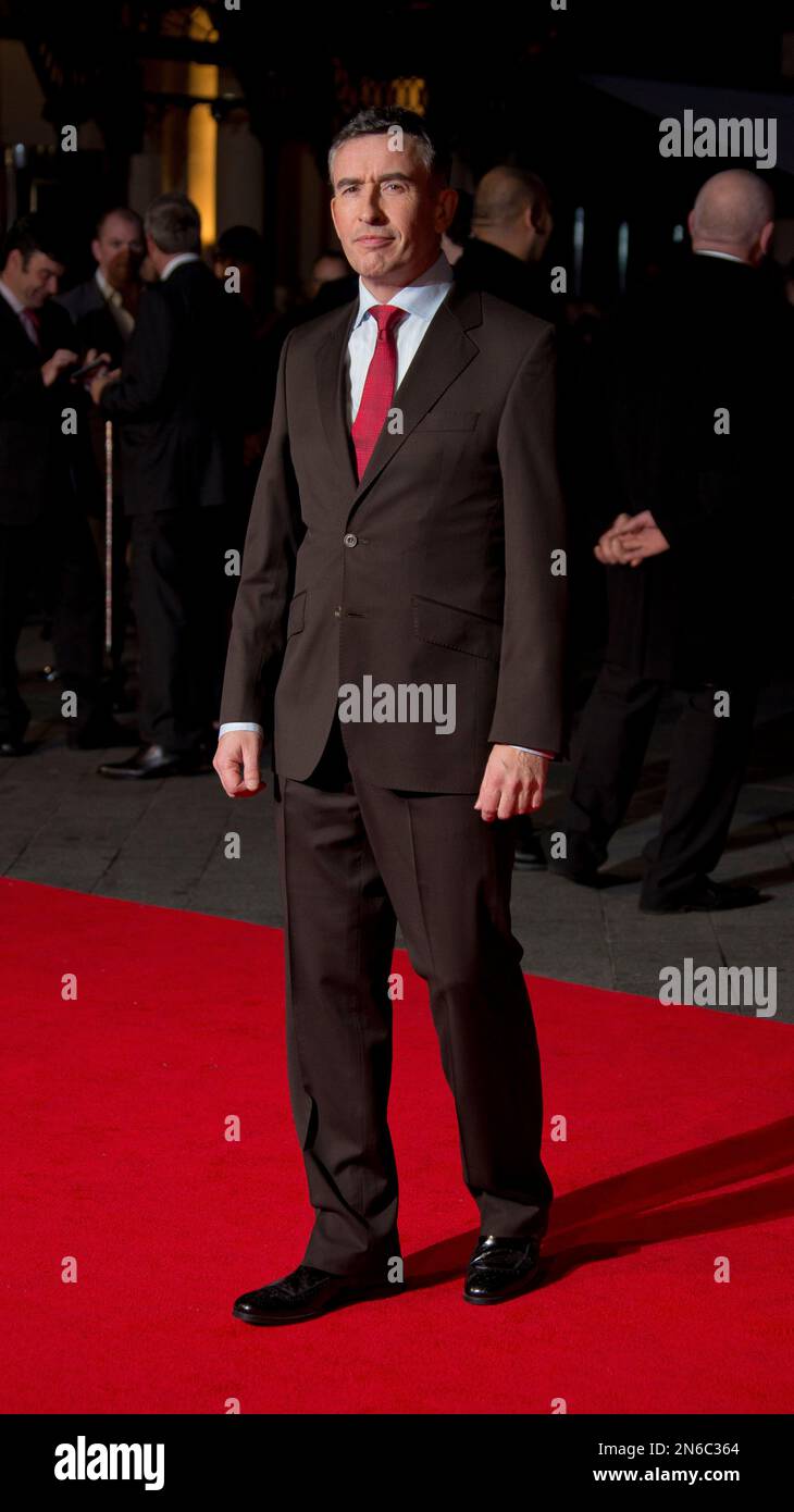 British actor Steve Coogan arrives for the screening of Philomena, as ...