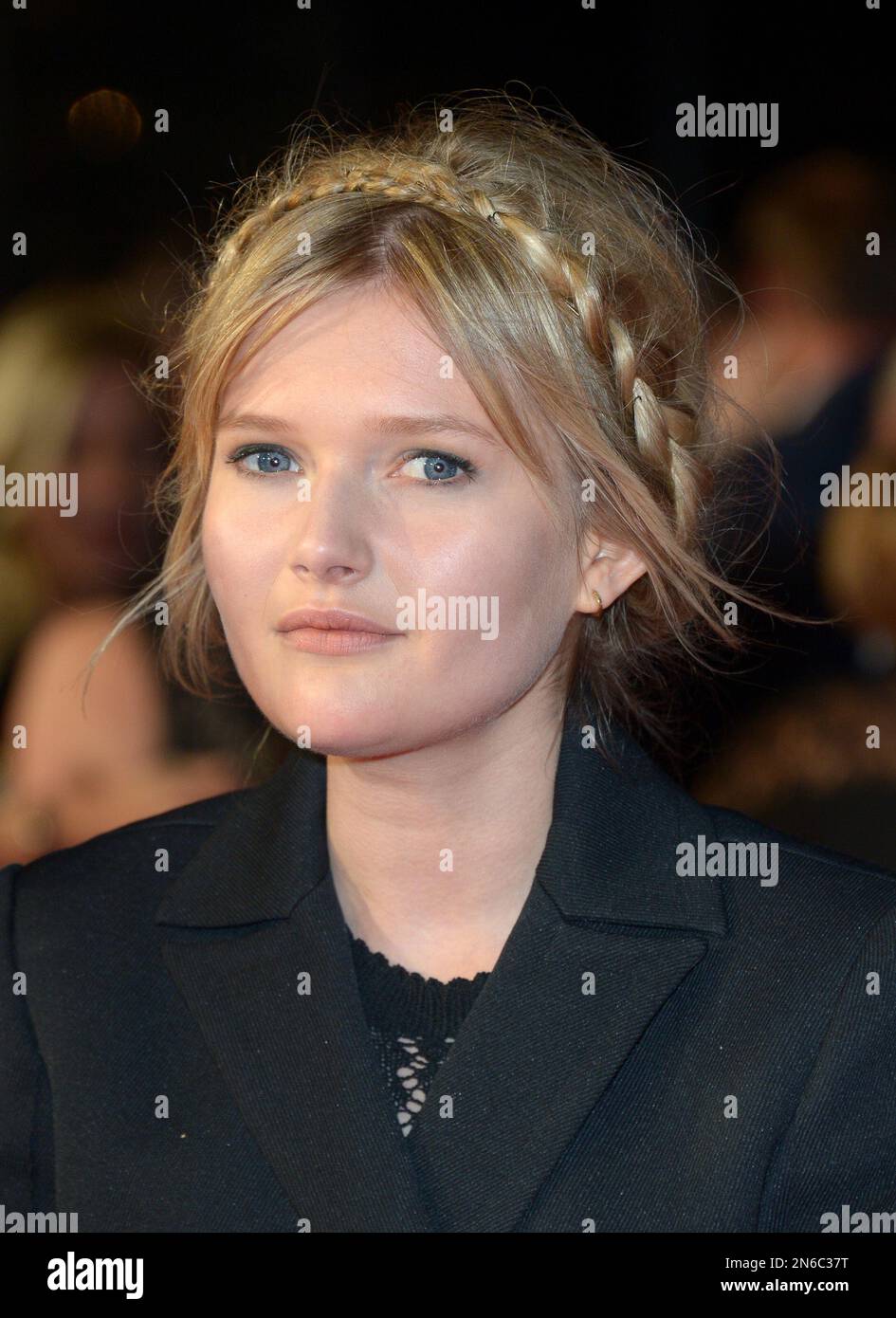 Scottish actress Sophie Kennedy Clark arrives at the American Express ...