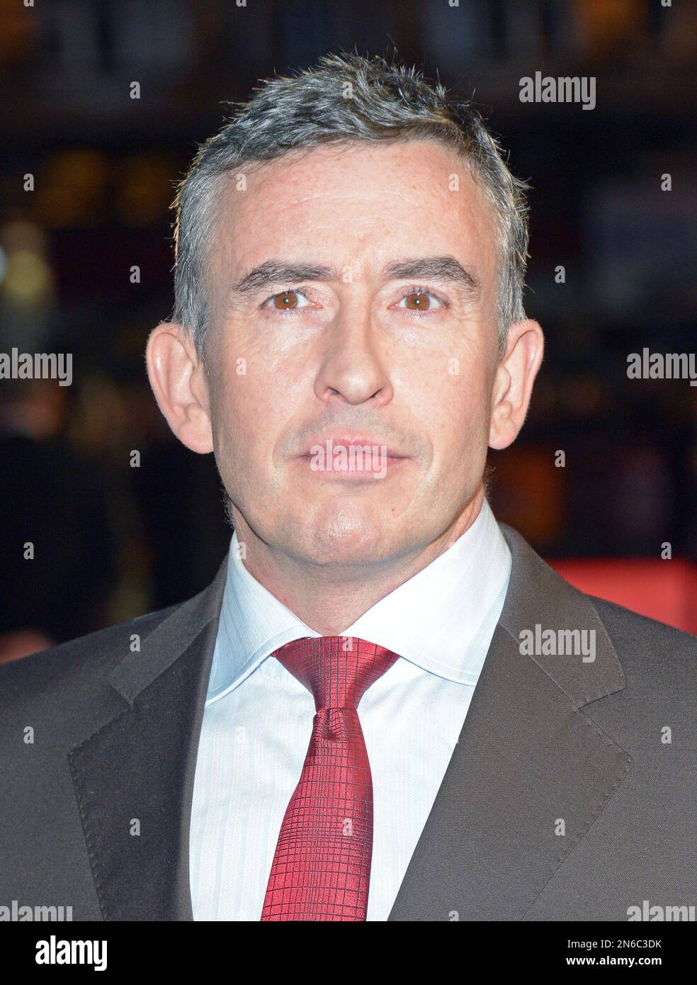English actor Steve Coogan arrives at the American Express Gala ...