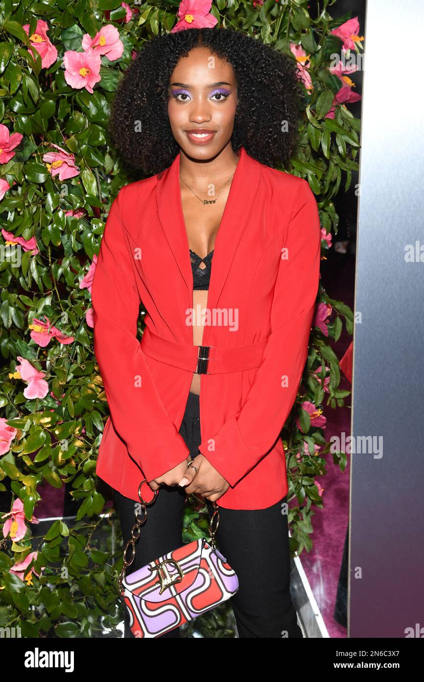 New York, NY, on February 9, 2023, Nicole Stevens attends the ...