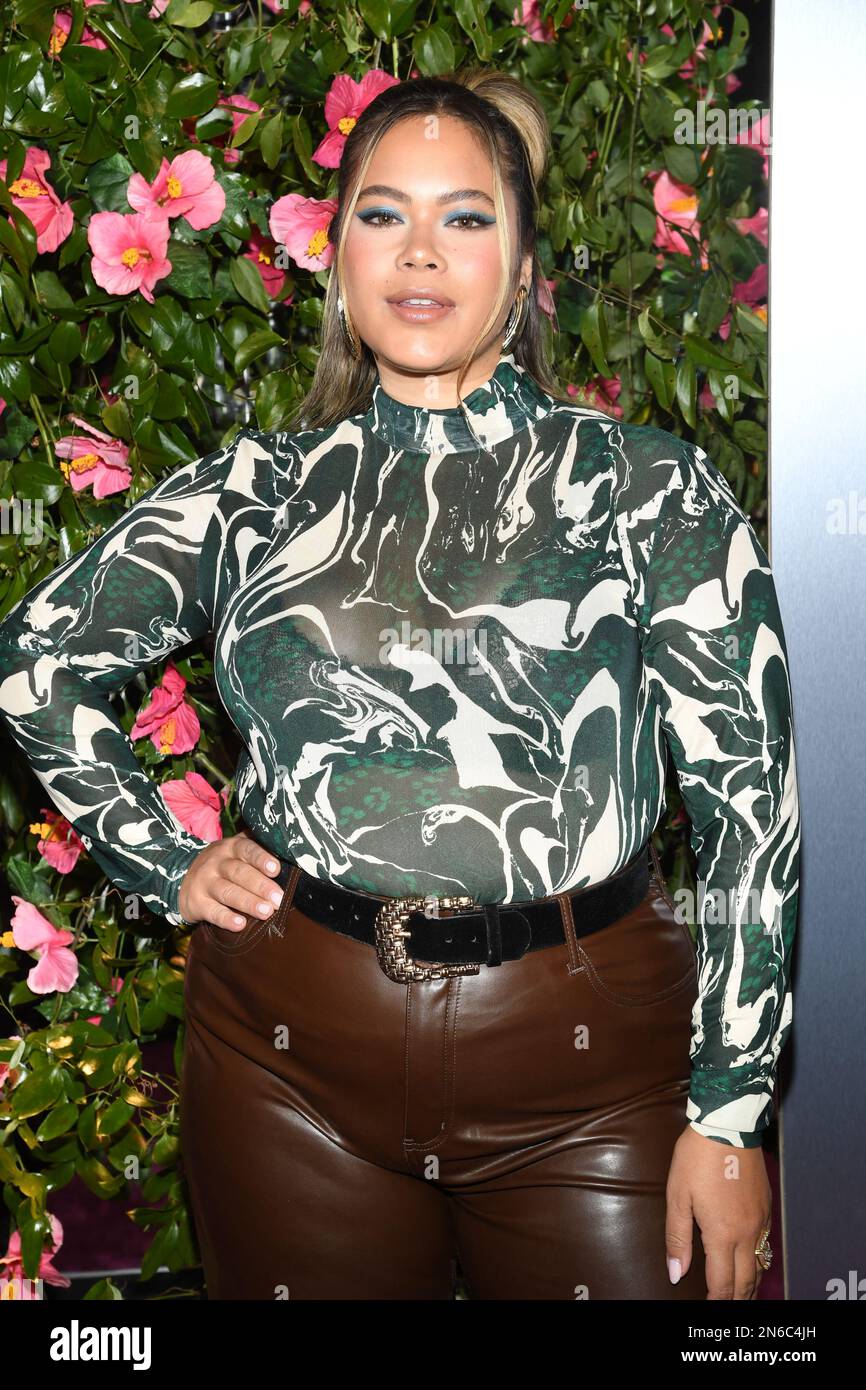 New York, NY, on February 9, 2023, Model Catherine Li attends the ...