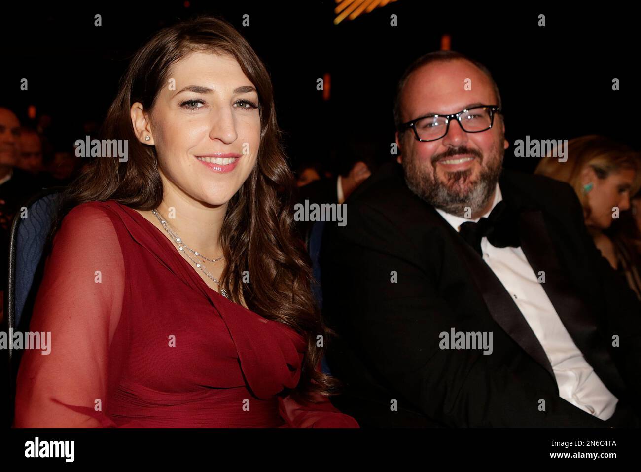 LOS ANGELES, CA - SEPTEMBER 23: Mayim Bialik (L) attends the Academy of ...
