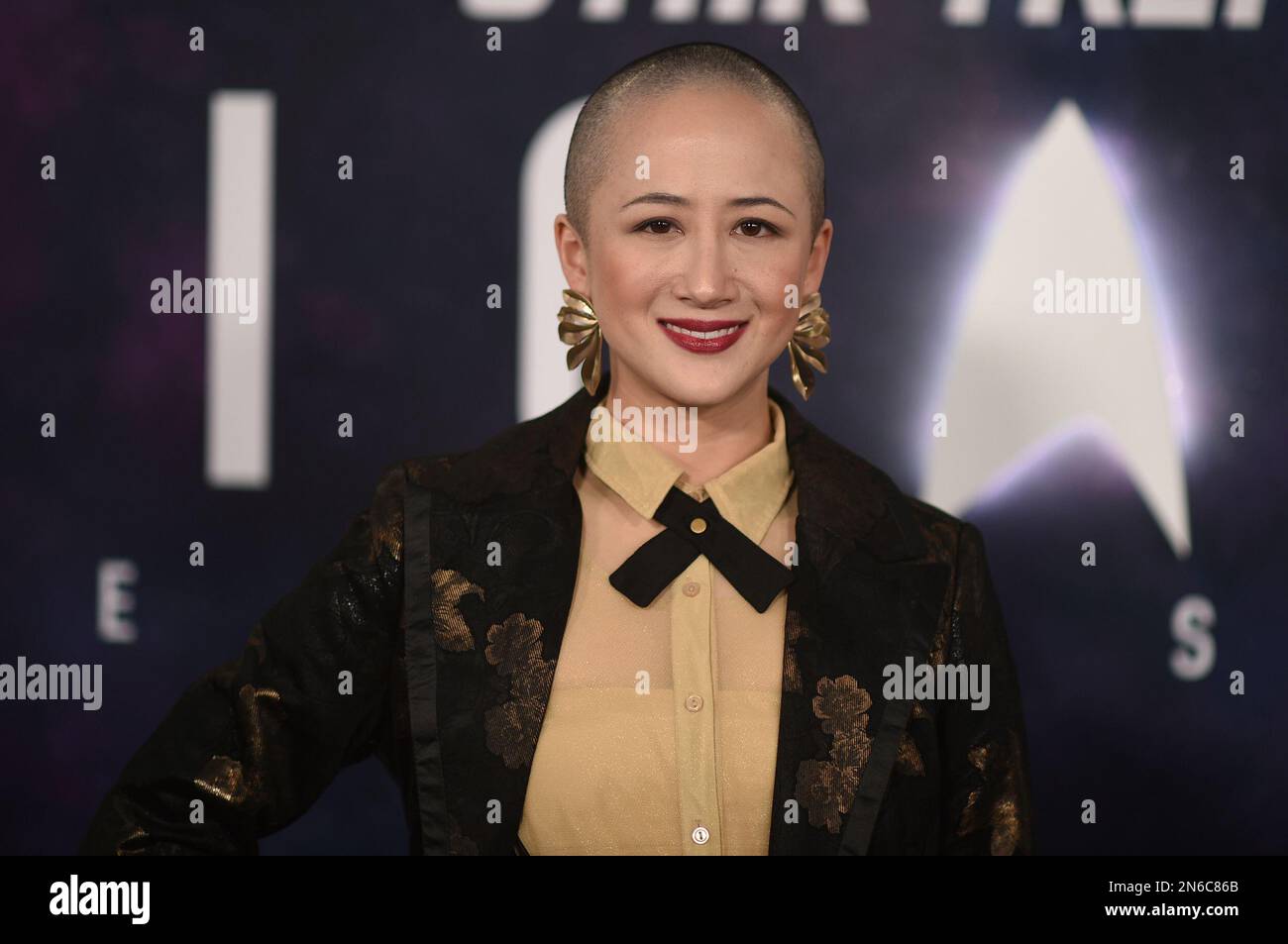 Jin Maley arrives at the premiere of the third and final season of ...