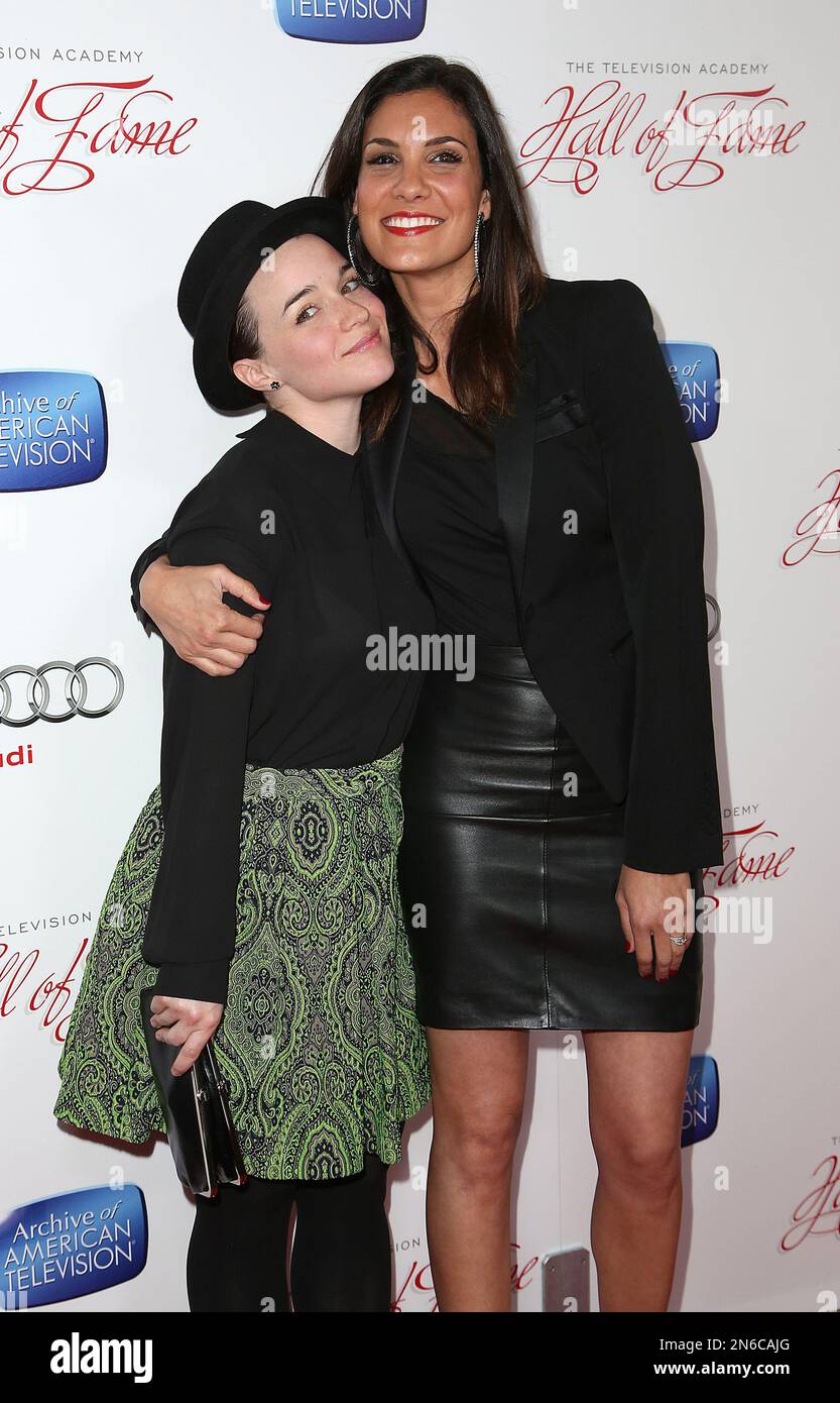 BEVERLY HILLS, CA - MARCH 11: Actresses Ren?e Felice Smith (L) and Daniela Ruah arrive at the ...