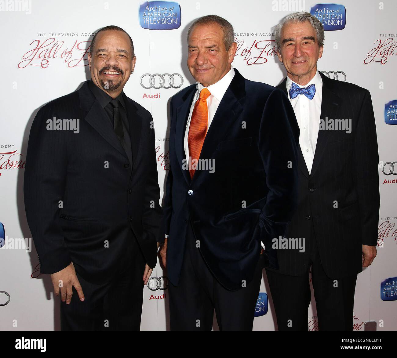 BEVERLY HILLS, CA - MARCH 11: (L-R) Actor Ice-T, honoree Dick Wolf and ...