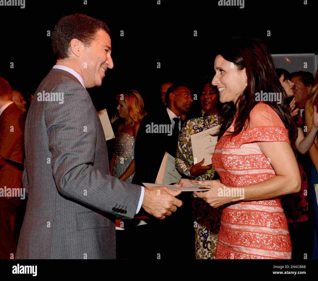 WEST HOLLYWOOD, CA - SEPTEMBER 21: (L-R) Academy Chairman & CEO Bruce ...