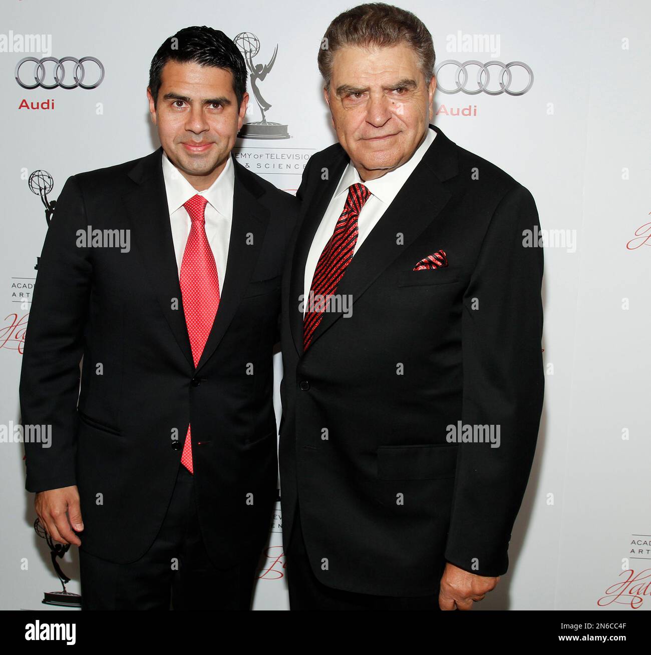 BEVERLY HILLS, CA - MARCH 1: (L-R) Cesar Conde, President of Univision ...
